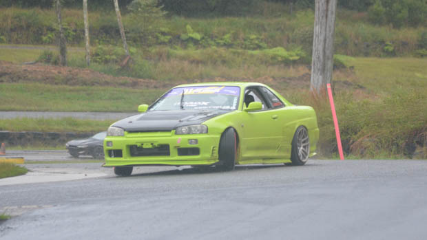 A weekend of wet-weather drifting at Raleigh International Raceway ...