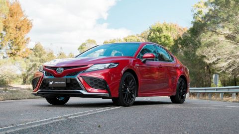 New generation Toyota Camry! Hybrid sedan teased ahead of possible 2024 ...