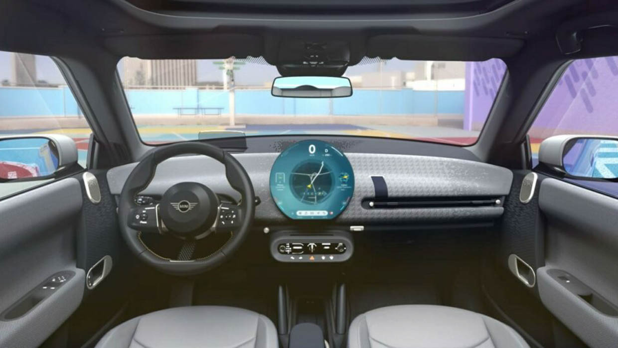Mini Cooper Electric brings retro delight in new interior teaser ...