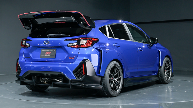 Concept STI twins show the past, present and future of Subaru at Japan ...